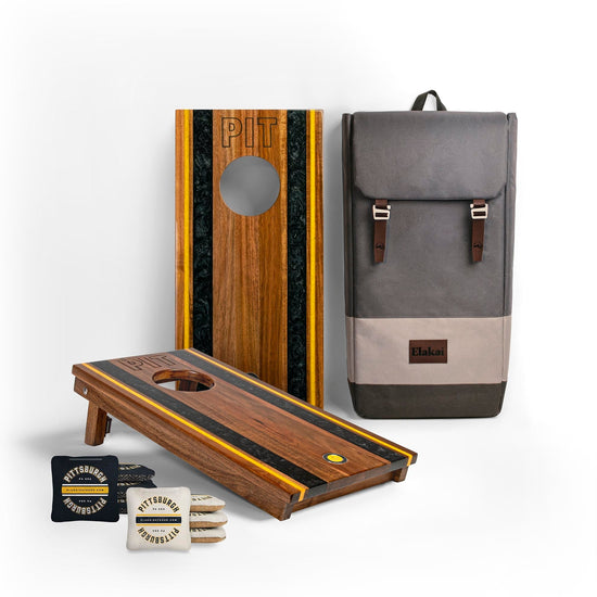 1ft x 2ft Gameday Teams Epoxy Resin Wood Compact Travel Cornhole Board ...