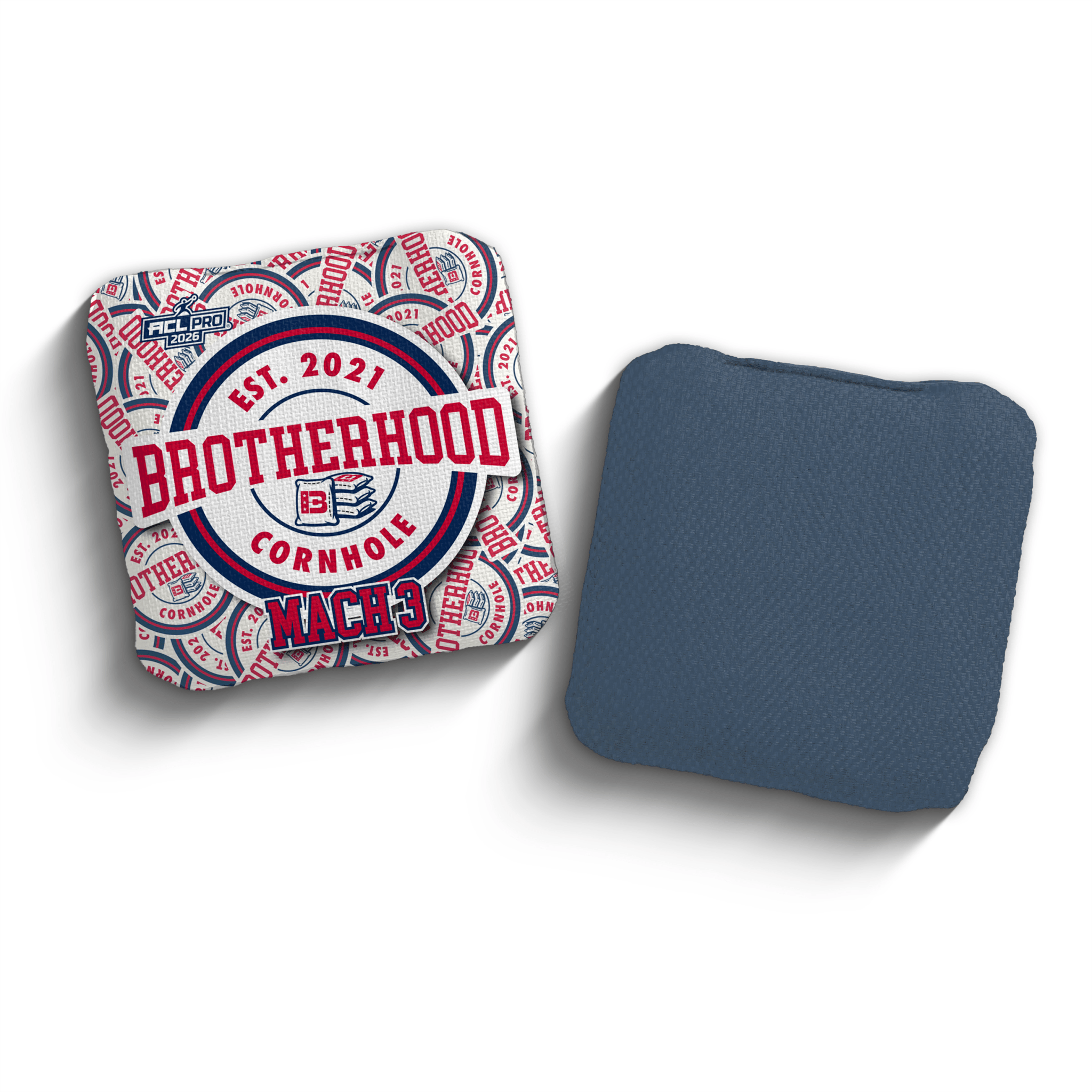 2026 Brotherhood Cornhole Mach 3 Sticker Edition ACL Pro Stamped Cornh ...