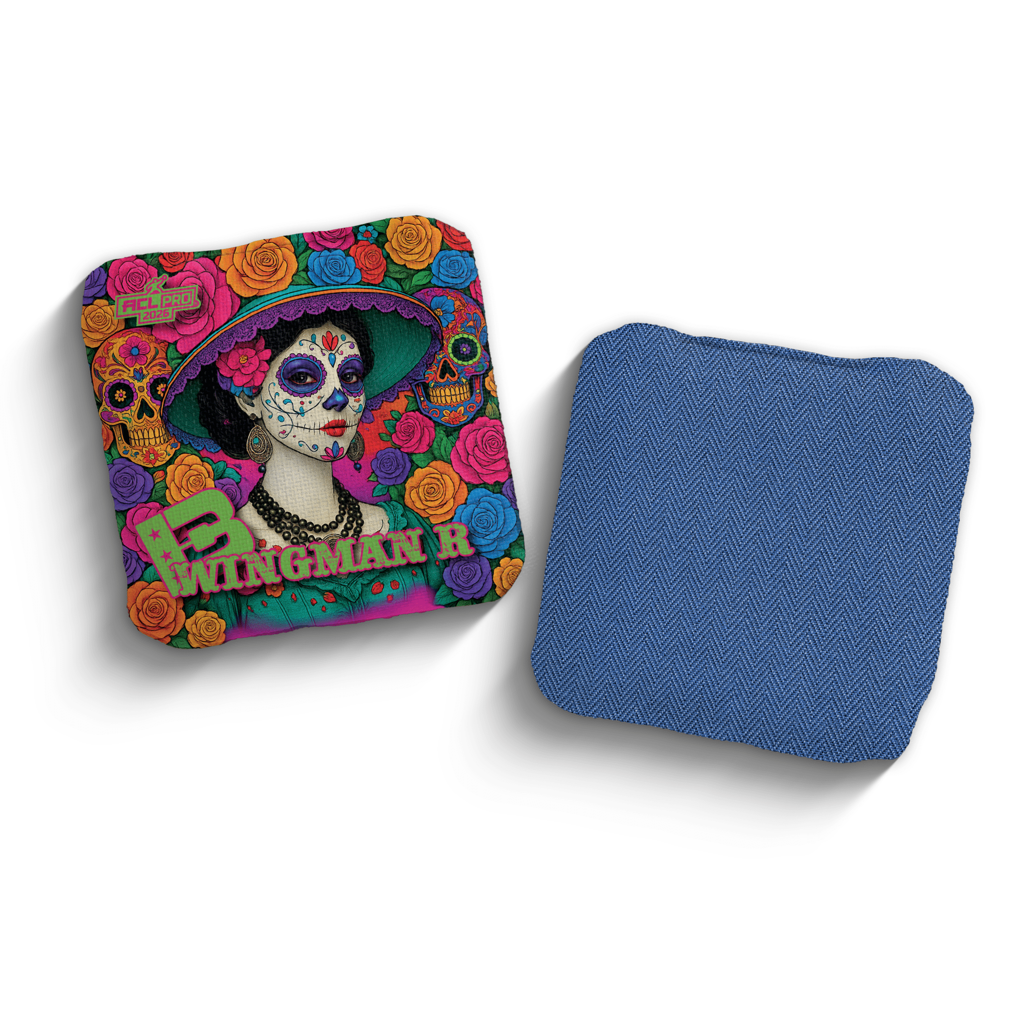 2026 Brotherhood Cornhole Wingman La Catrina Edition ACL Pro Stamped C ...