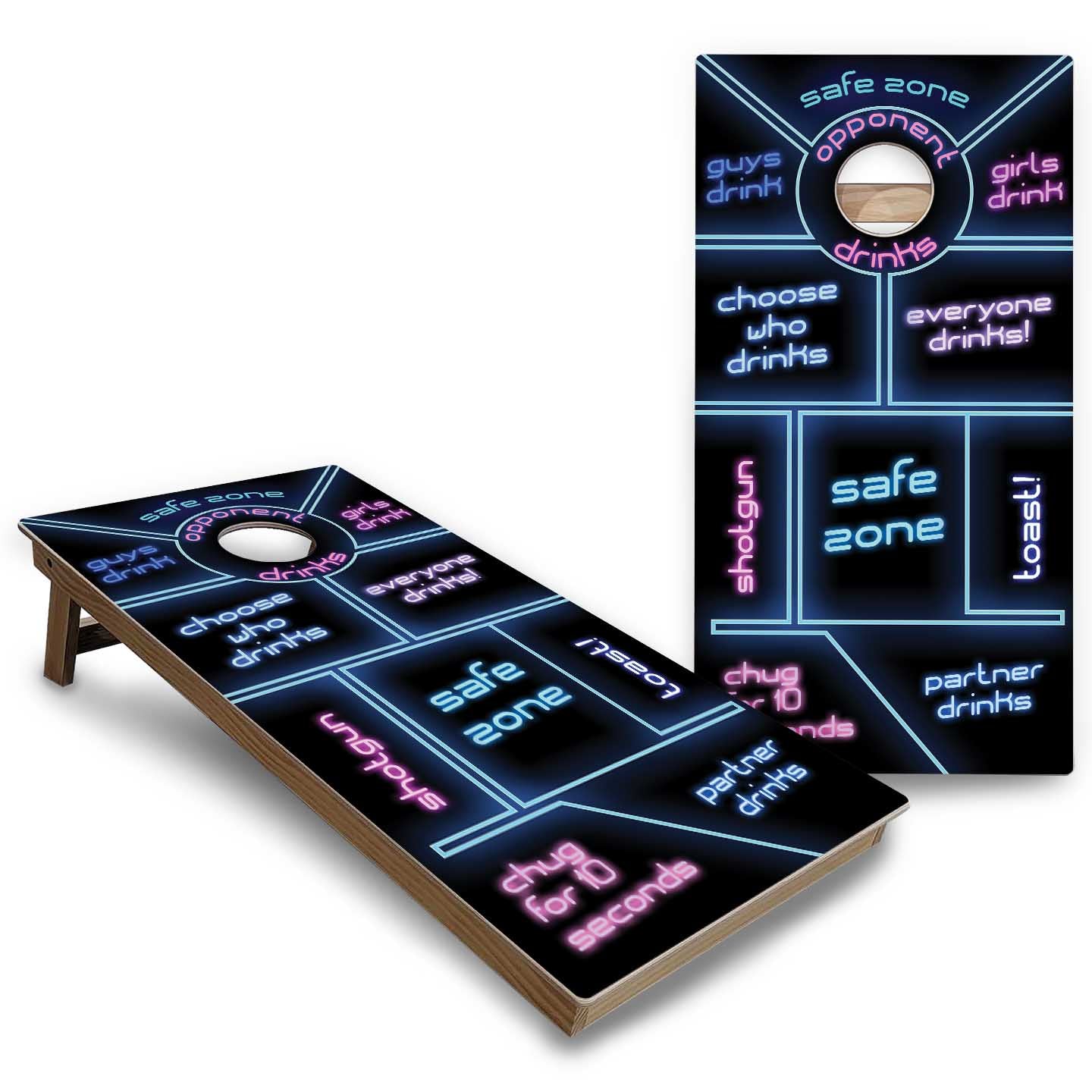 Drinking Game Cornhole Boards - Backyard Series – Dirty Bags Cornhole