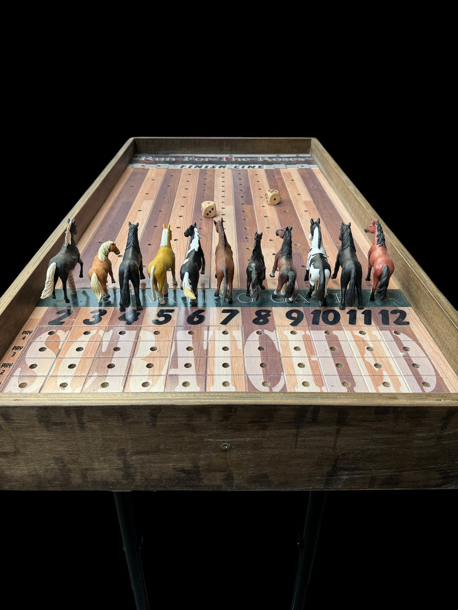 Less than Perfect - Turf Theme Jumbo Horse Game with Printed Rails ...