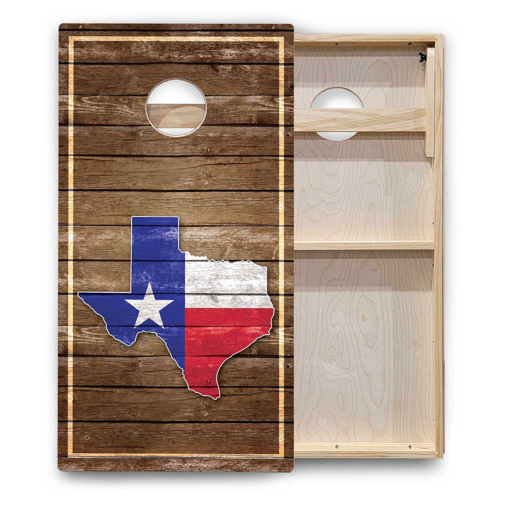 Texas Themed Cornhole Boards - Backyard Series – Dirty Bags Cornhole