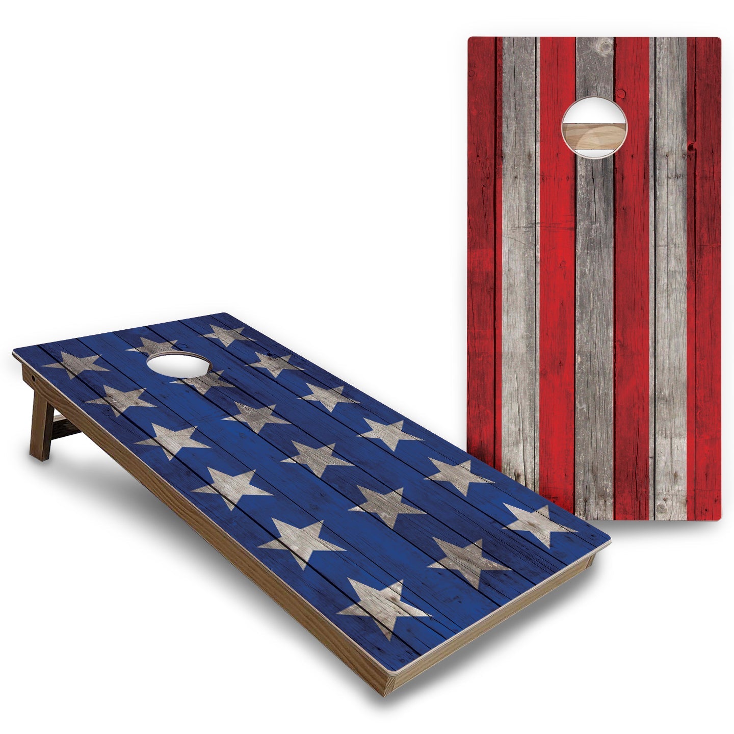 Large Stars & Stripes Cornhole Boards - Backyard Series – Dirty Bags ...