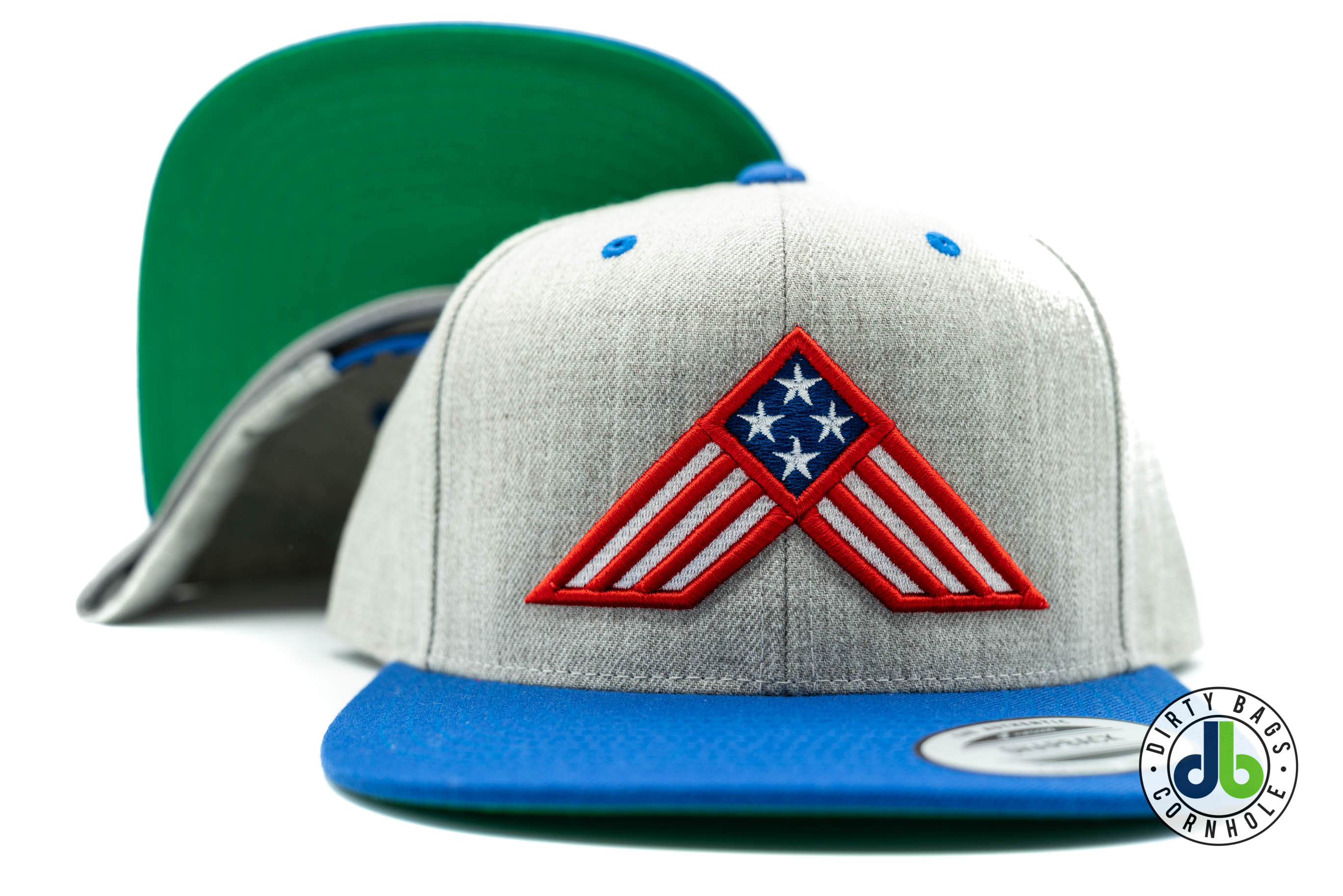 Cornhole Hats - Richardson Blue Hat – Dirty Bags Cornhole