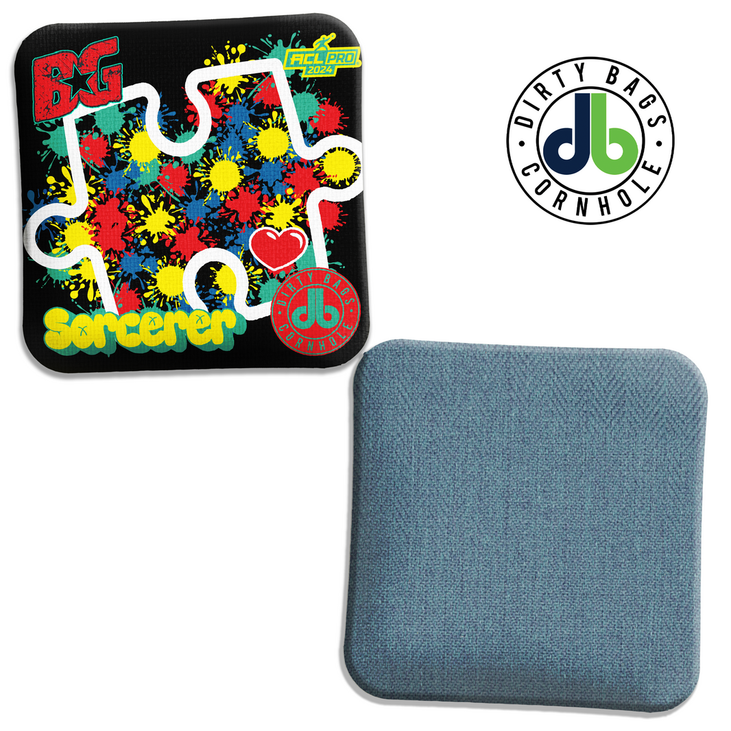 Autism Awareness Cornhole Bags – Dirty Bags Cornhole