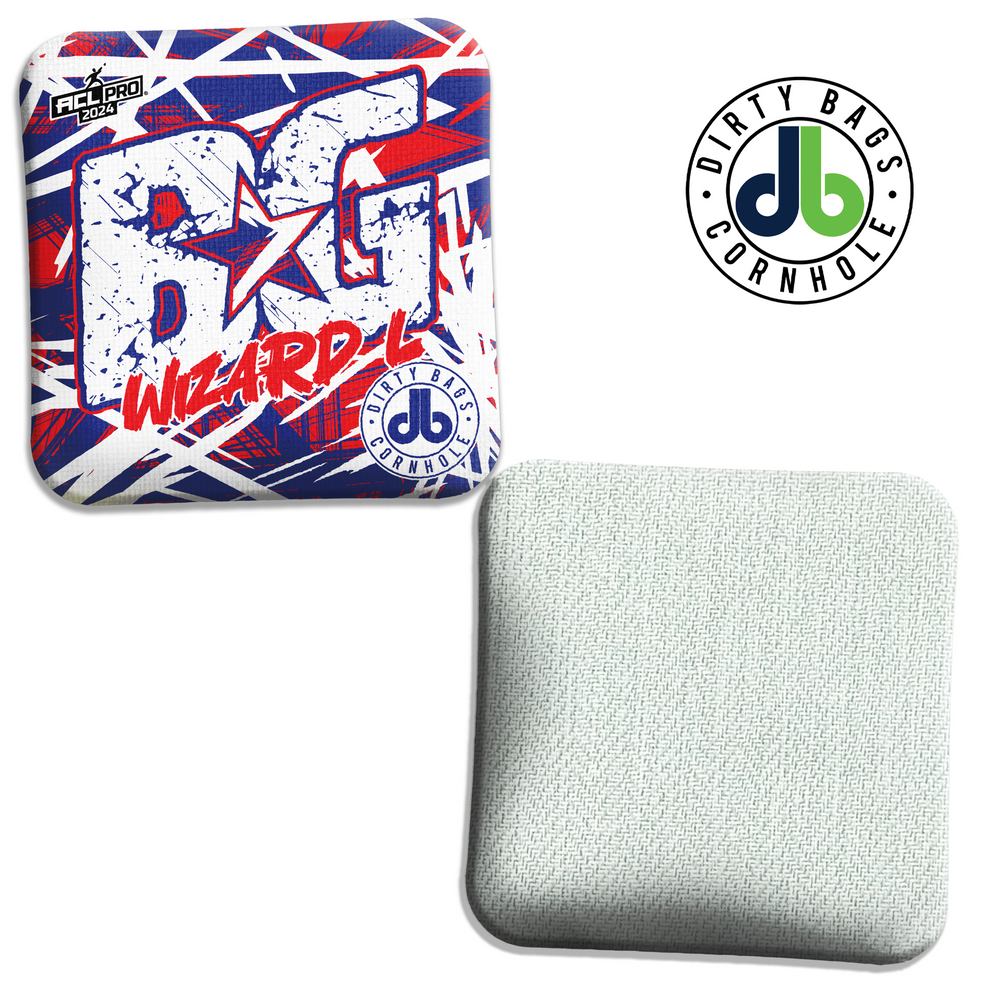 BG Cornhole Bags - Wizard L - Slash Graffiti Series – Dirty Bags Cornhole