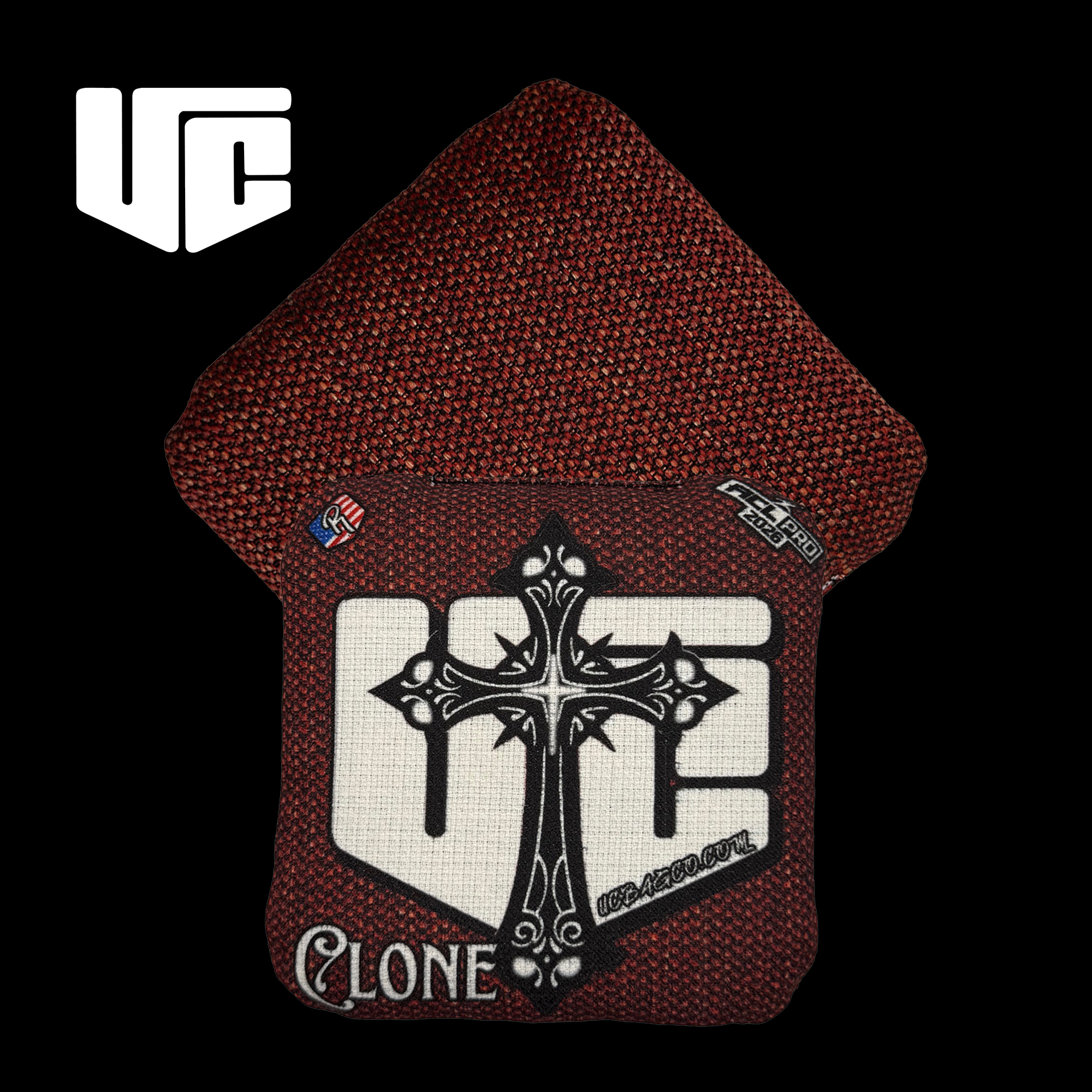 2026 CLONE CROSS Red – Dirty Bags Cornhole