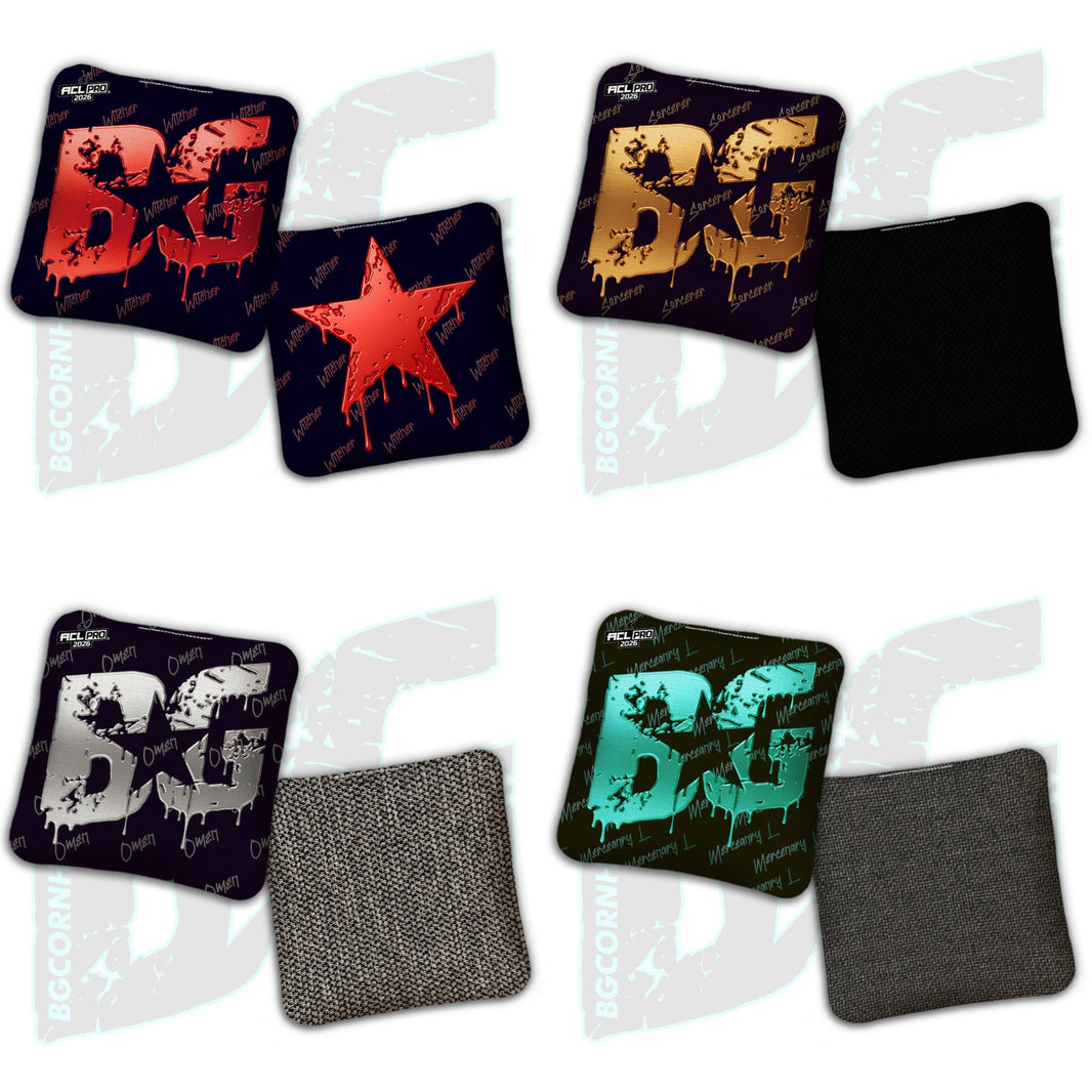 2026 BG Multiple Bag Models "Meltdown" - ACL Pro Stamped Cornhole Bags ...