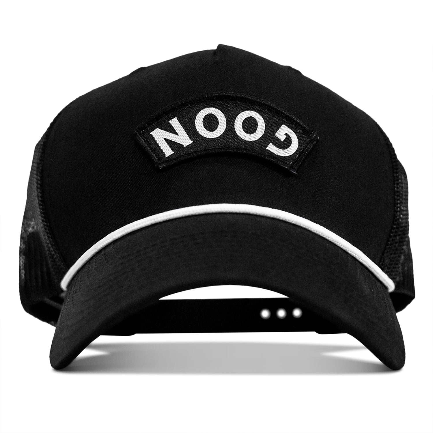 Goon Arched Patch Rope Snapback Hat – Dirty Bags Cornhole