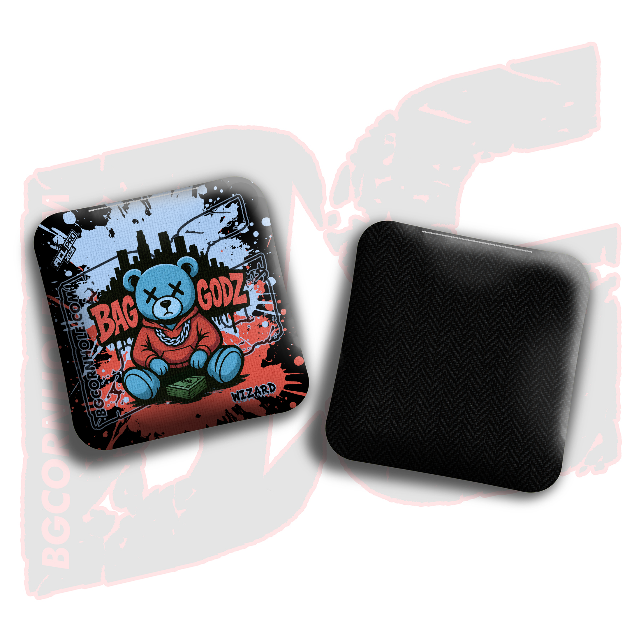 2026 BG Multiple Bag Models "LA Bear" - ACL Pro Stamped Cornhole Bags ...